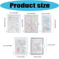 NEXAVKPR Small Photo Album Portable Ticket Card Book Organizers ...