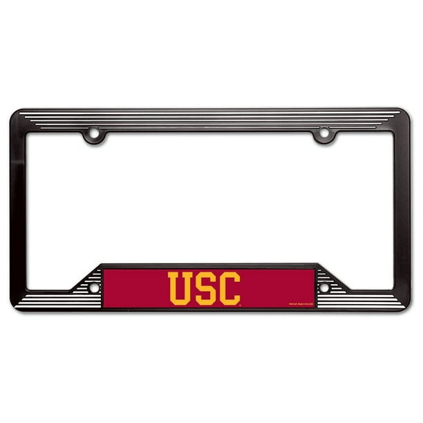 WinCraft - USC Trojans Official NCAA 12 inch x 6 inch Plastic License ...