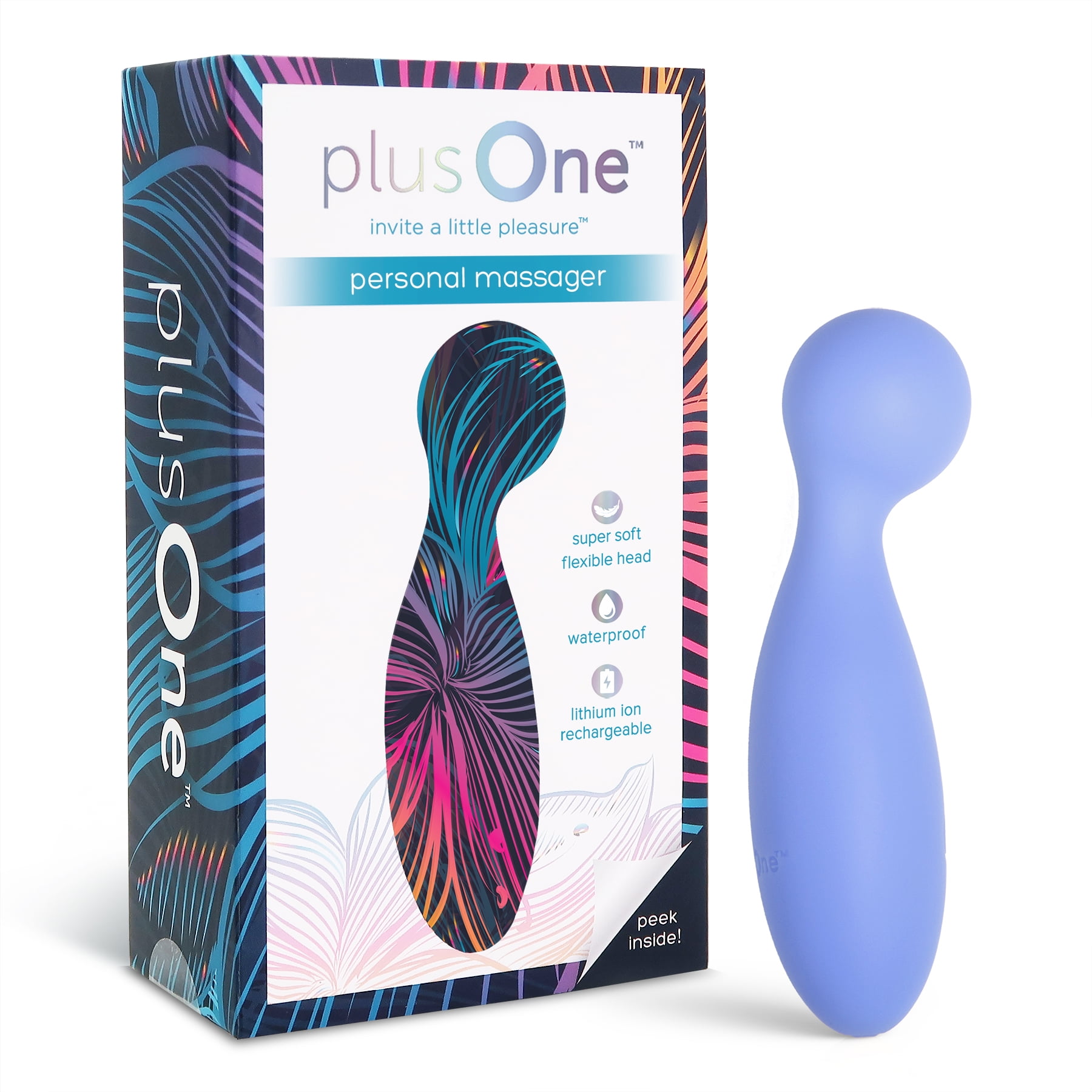 PlusOne Rechargeable And Waterproof Vibrator BrickSeek