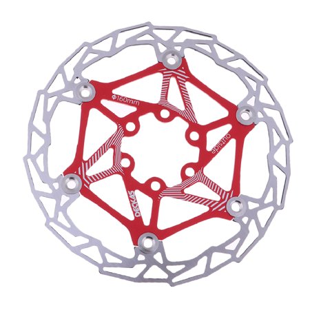 Stainsteel Brake Durable Rear Brake Disc Sheets with 6 Bolts Red ...