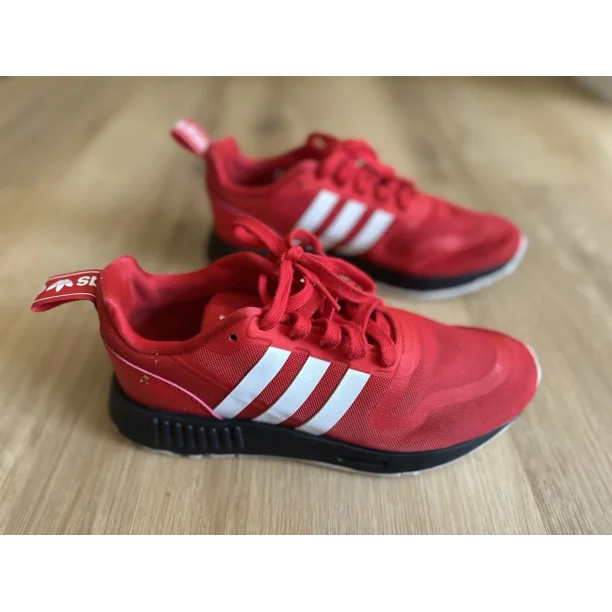 Adi-das originals Multix Running Shoes Men Size 6.5 Red And White ...
