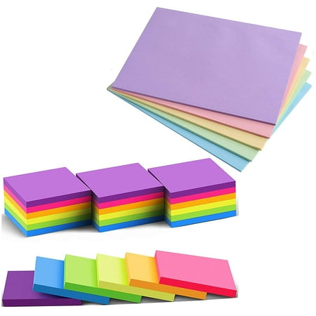 3X3 Sticky Notes and 6X8 Pastel Sticky Notes | Walmart Canada