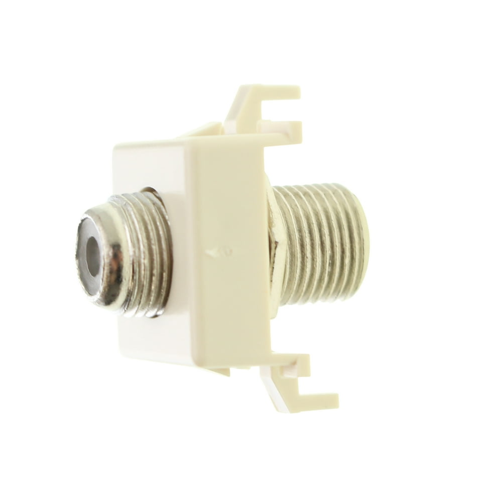 Commscope UNV-F-F-AL Uniprise F-Connector Jack, CATV Insert, Almond (25 ...