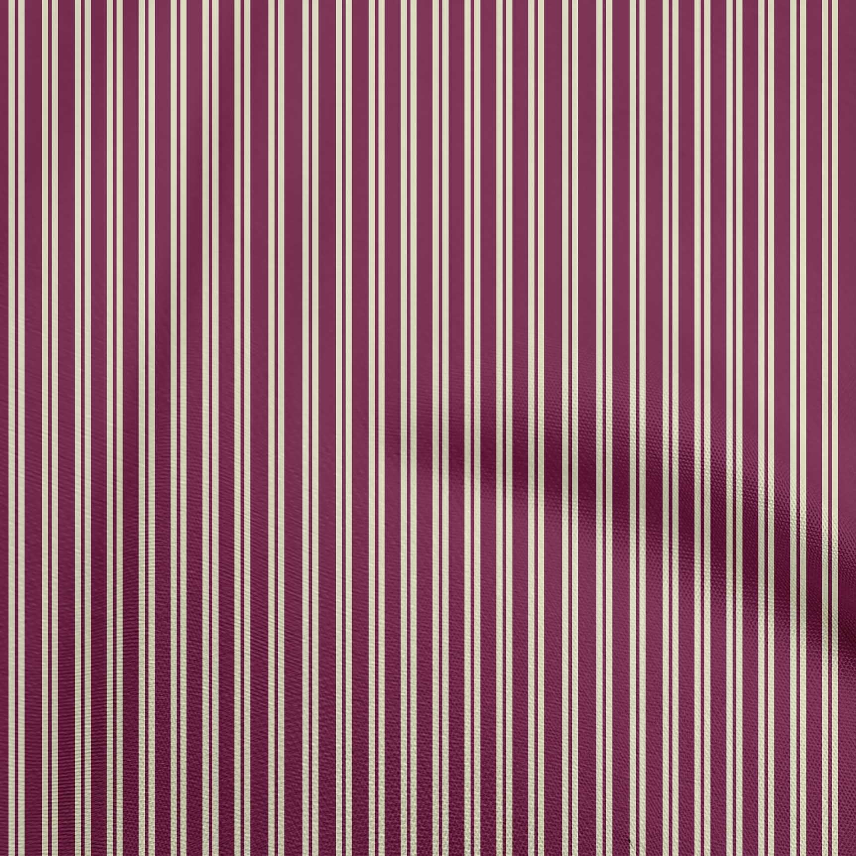 oneOone Viscose Jersey Maroon Fabric Stripes Sewing Material Print ...