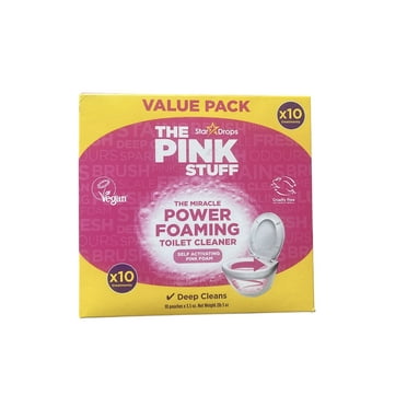 The Pink Stuff Miracle Power Foaming Toilet Cleaner, Self-Activating ...