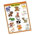 Safari Adventure Animals Poster - Wild Animals Educational Chart for ...