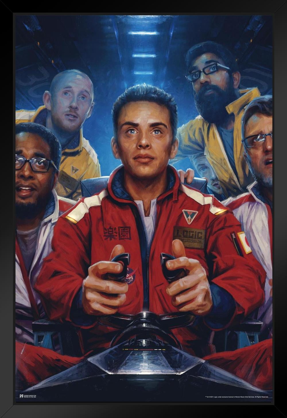 Logic Merch Incredible True Story Album Cover Art Spacesuits Rap ...