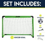 Franklin Sports Kids Mini Soccer Goal Set with Youth Ball + Pump ...