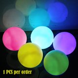 Deco Ball LED Color Floating Ball, Mood Light Garden Great for Pool ...
