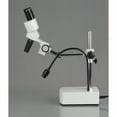 AmScope 10X-20X LED Binocular Stereo Microscope with Boom Arm and ...