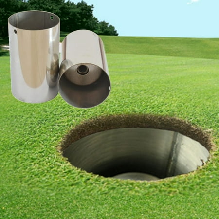 Volkmi Golf hole cup stainless steel green hole cup course metal hole ...