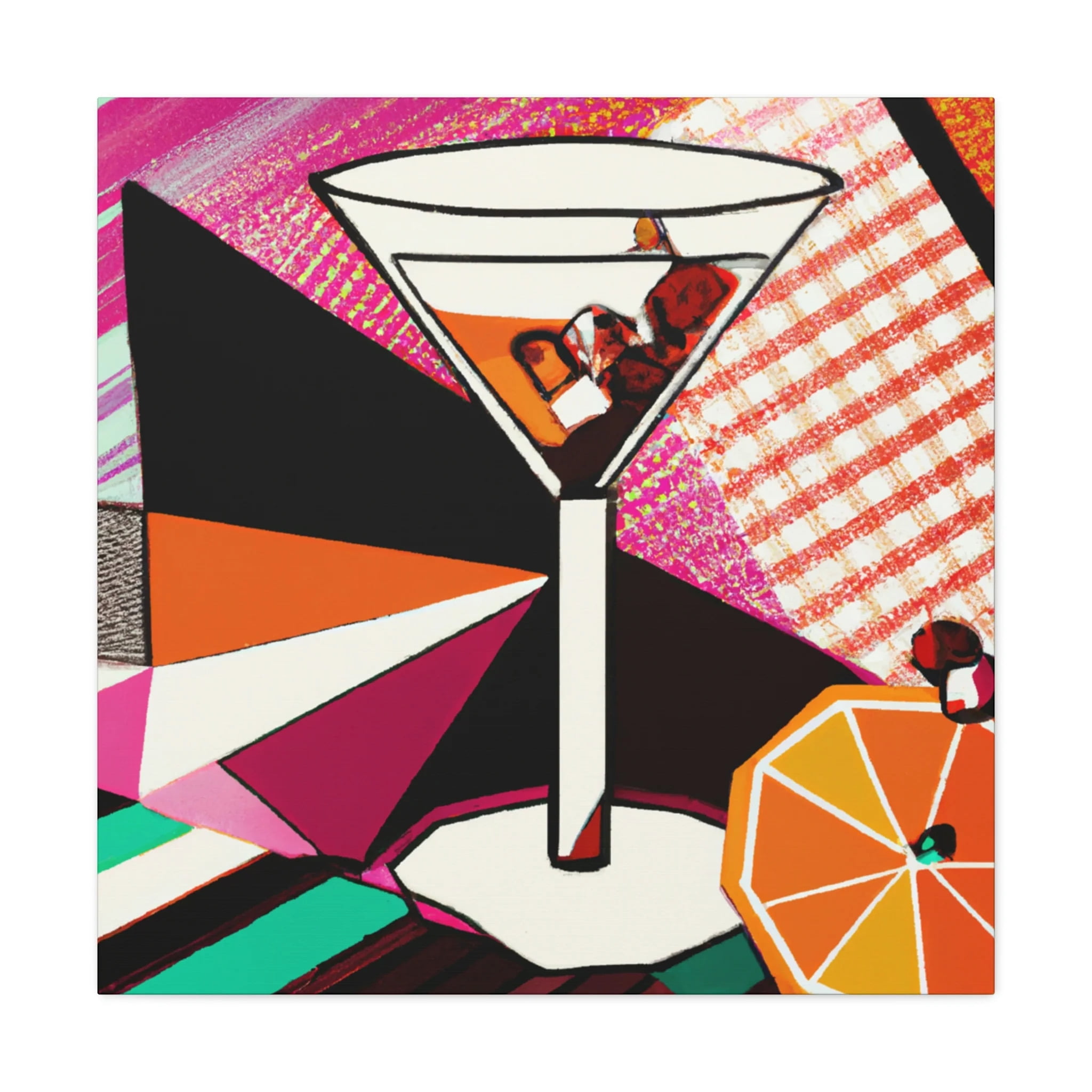 Booze Bacchanal Pop Art - Canvas - Walmart.com