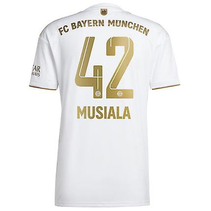 22-23 Fc Bayern Munich Away Shirt Number42 Musiala Jersey Man - Walmart.ca