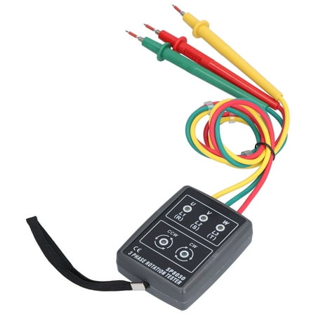 Phase Sequence Meter, Rotation Meter High Accuracy Portable 3 Phase ...