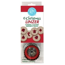 Wilton Christmas Linzer Cookie Cutters, 7-Piece Metal Set - Walmart.com
