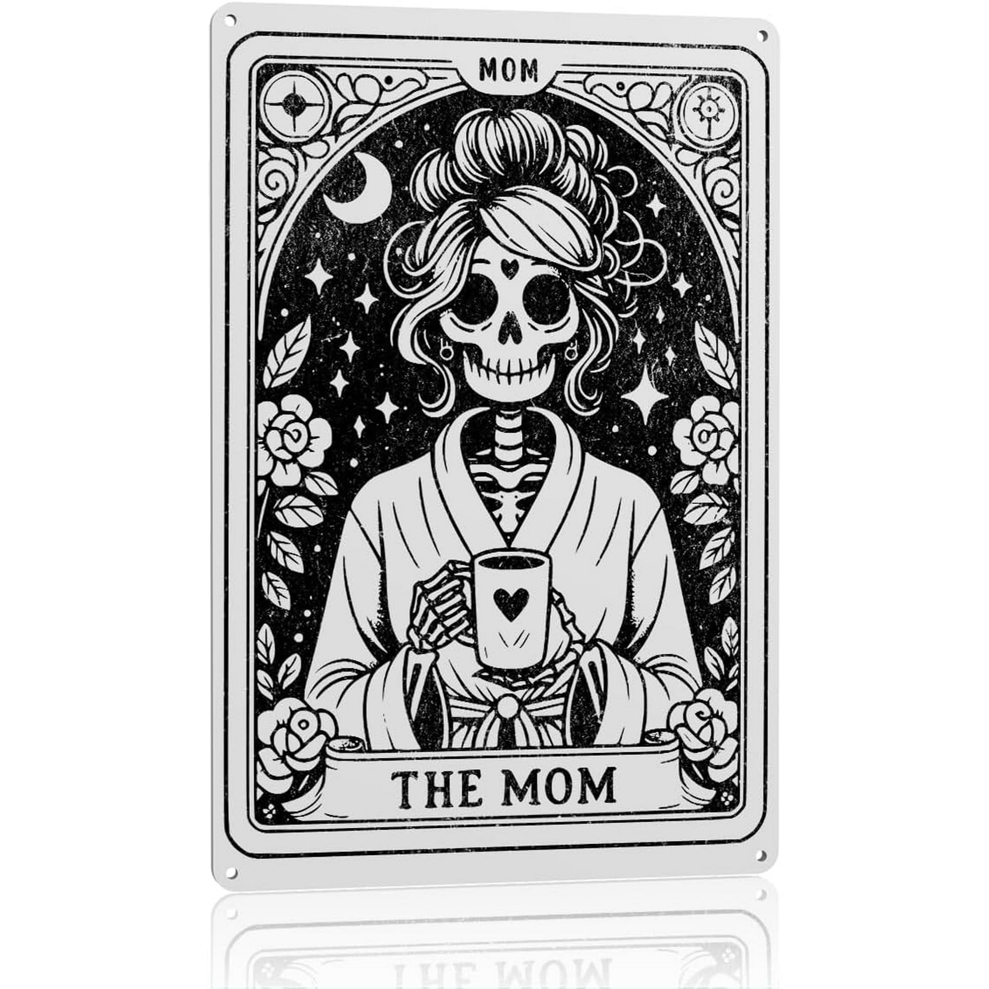 Click here for Aocisuki Tarot Skeleton Wall Decor  Funny Tarot Ca... prices