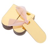 Worgeous 1 Set Of Arched Acrylic Wedding Seating Tags Reserved Chair ...