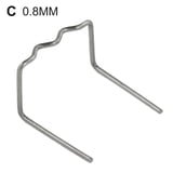 100 Pcs 0.6/0.8mm Hot Stapler Staples for Car Bumper Plastic Welder ...