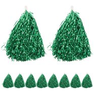 NOGIS 4 Pcs Cheerleading Pom Poms Bulk Cheer Pom Poms Sets Metallic ...