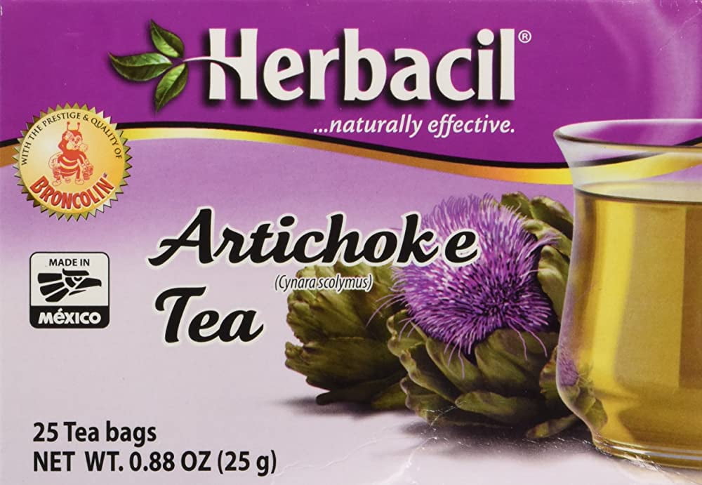 Herbacil Atichoke Tea Bags, 25 Count - Walmart.com