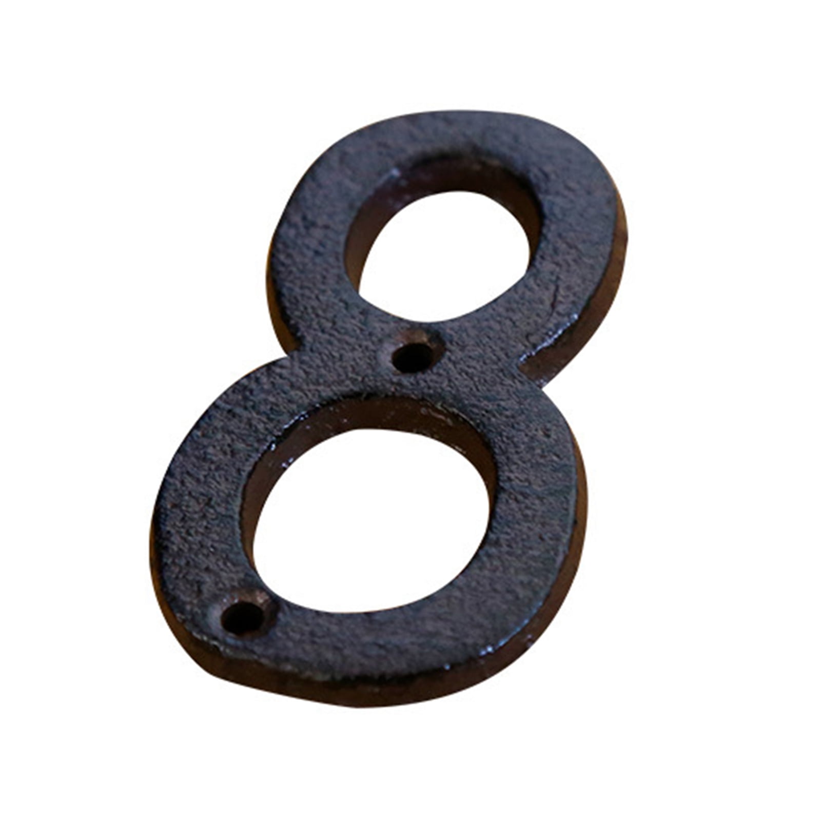 Alphanumeric DIY House Plate Letter Address Sign Matching Screws Number ...