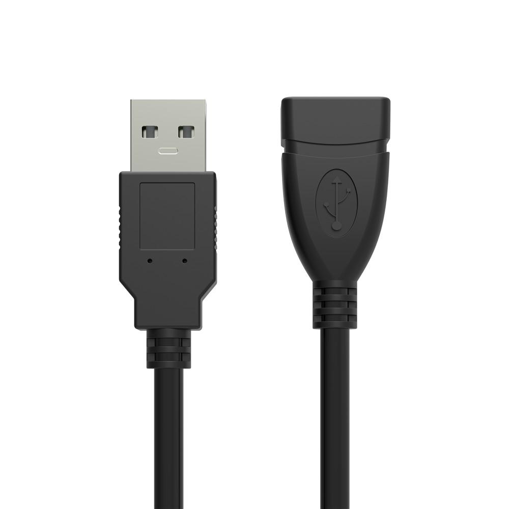 USB 2.0 Male To Female Extension Cable Connector Adapter Cord for Mouse ...