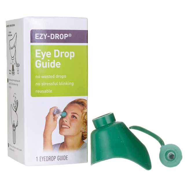Ezy Dose Eye Drop Guide & Eye Wash Cup - Walmart.com