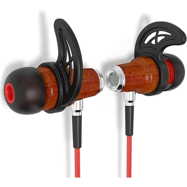Symphonized NRG 2.0 Wireless Wood in-Ear Noise-isolating Headphones ...
