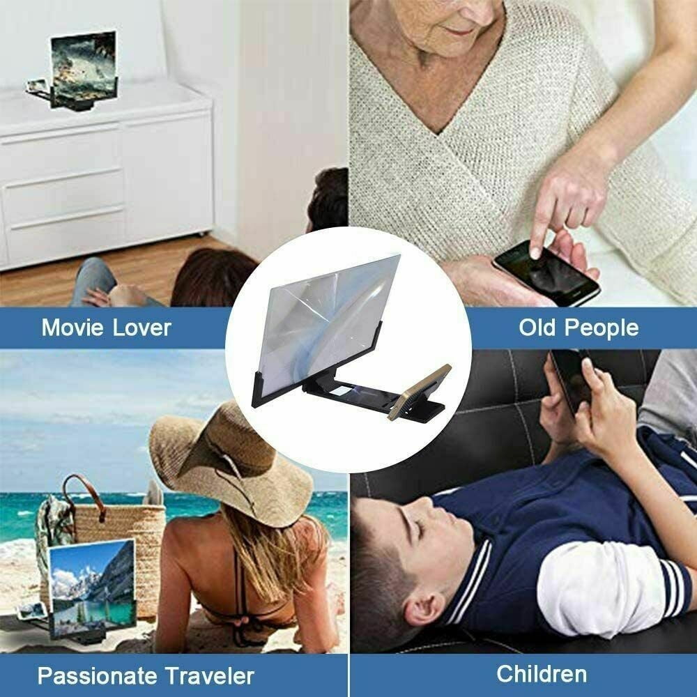 Mobile Phone Screen Amplifier Cell Phone Screen Magnifier 18\" 3D HD ...