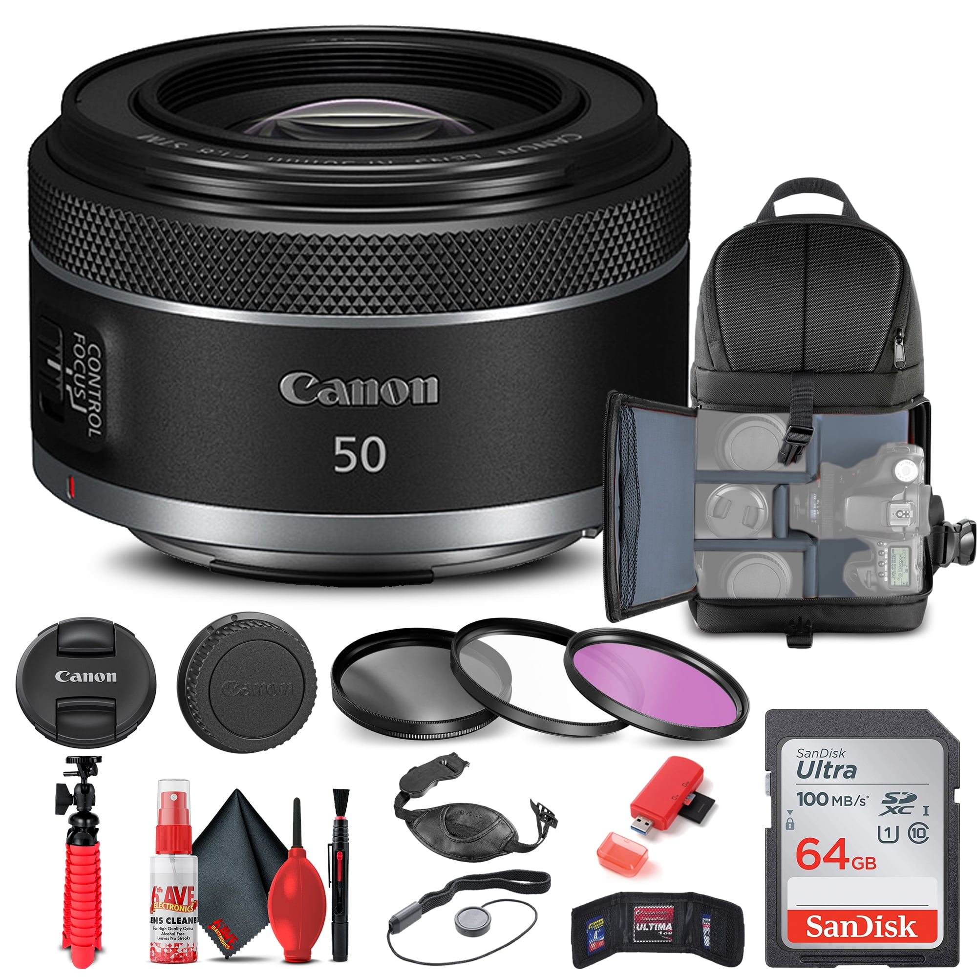 Click here for Canon Rf 50mm F/1.8 Stm Lens (4515c002) + Filter +... prices