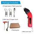Electric Hot Knife Fabric Curtain Cutter Heat Knife 80W Tool Cutting ...
