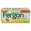 FERGON RESTORE Chewable Iron Tablets 27mg, Gluten-Free, Vegan, Orange ...