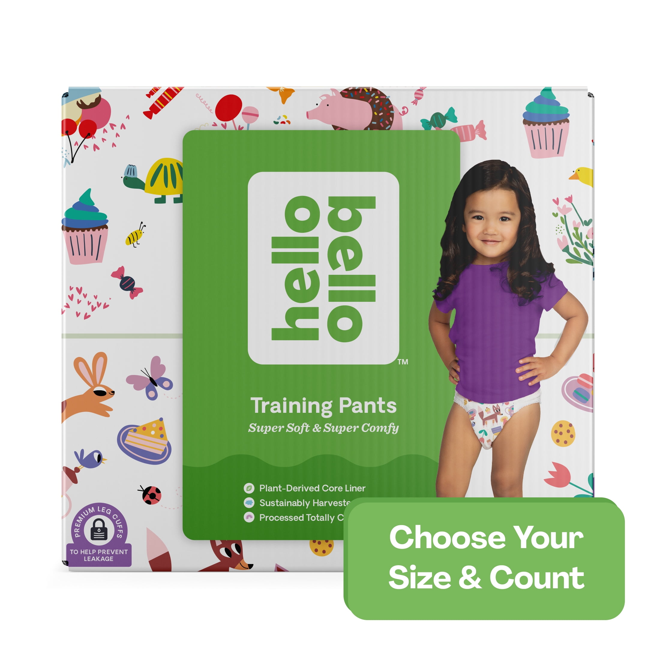 Hello Bello Girl Training Pants Club Box I Sugar Rush & Tea Time I Size ...