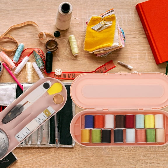 Tssuoun ABS Complete Sewing Tool Set Portable Sewing Accessories For ...