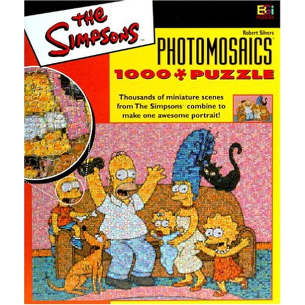 Simpsons Photomosaic Family Jigsaw Puzzle 1026pc - Walmart.ca