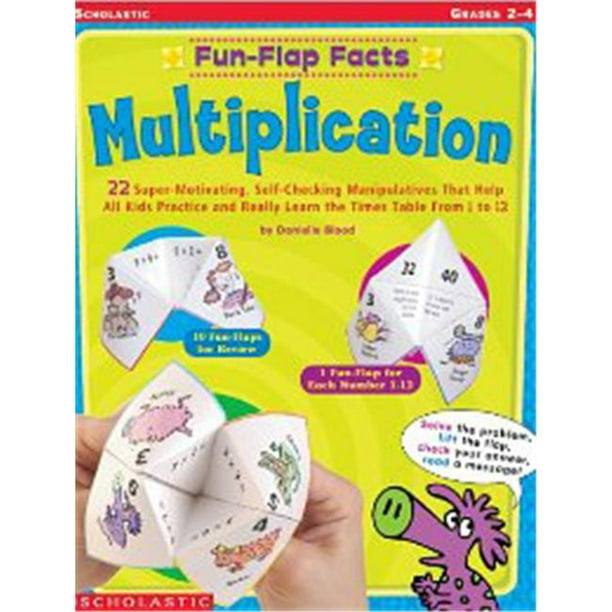 Scholastic 978-0-439-36544-4 Fun-Flap Facts - Multiplication - Walmart.ca