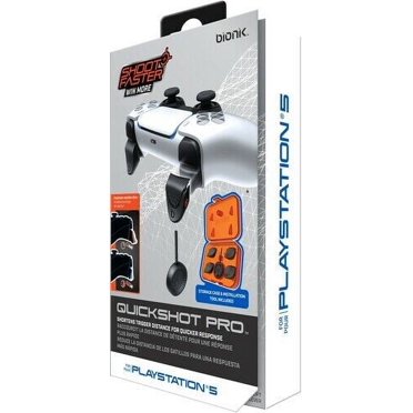 Bionik Quickshot Pro Accessories for DUALSENSE PS5 Controllers ...