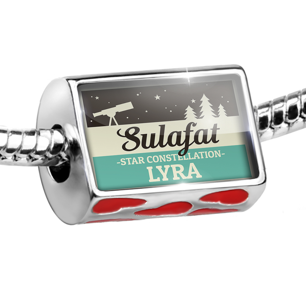 Bead Star Constellation Name Lyra - Sulafat Charm Fits All European ...