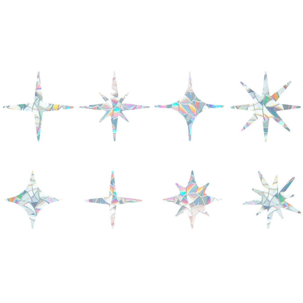 8pcs Anti-collision Window Clings Prevent Birds Strikes Static Glass ...