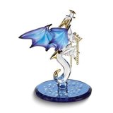 Glass Baron Dragon with Stars Crystal Accented Handcrafted Glass ...