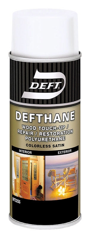 Deft Satin Clear Oil-Based Polyurethane Spray 11.5 oz - Walmart.com