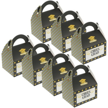 30 Pcs Graduation Candy Boxes 2024 Blue Congrats Grad Gift Box Treat ...