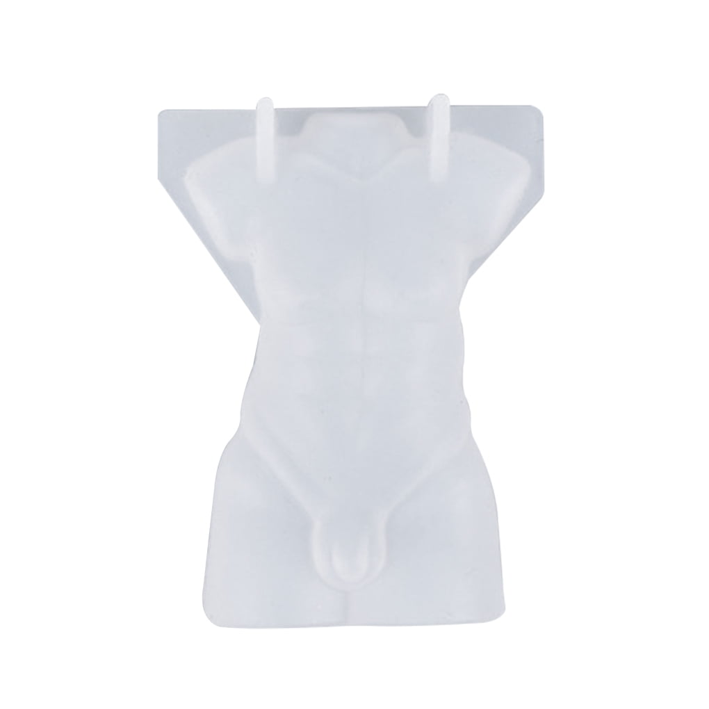 Dido Human Body Mold DIY Crystal Epoxy Resin Candle Mould Body Silicone ...