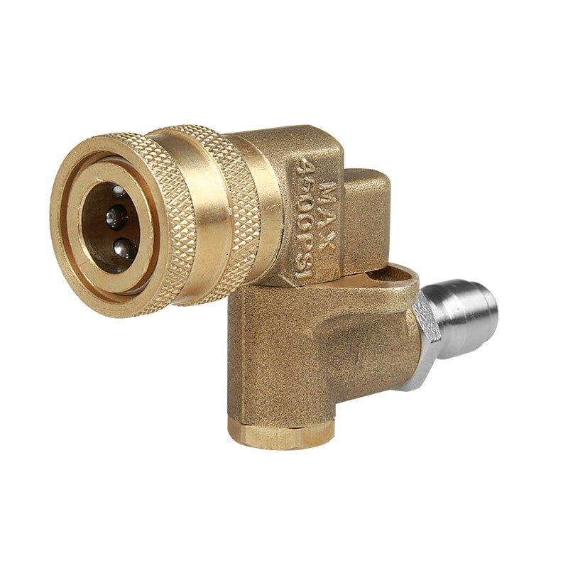 High Pressure Car Washer Foam Gun Quick Connection 90 Degree Pivoting ...