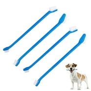 Boshel Dog Toothbrush Set - Dual Headed Long Handled + Finger ...