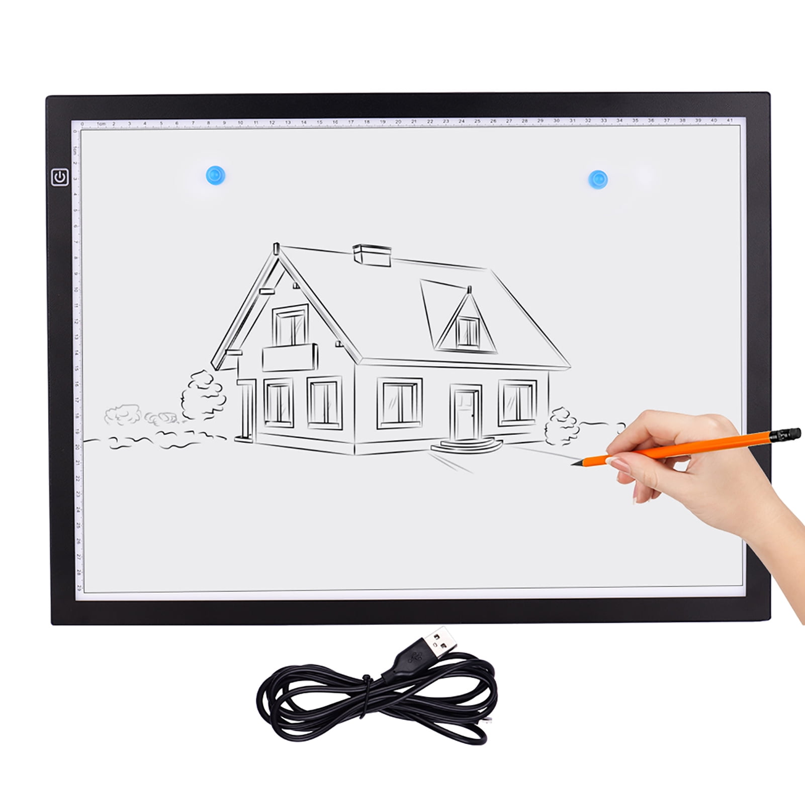 Amdohai A3 Lumière LED Magnétique Pad Artcraft Tracing Boîte à Lumière ...