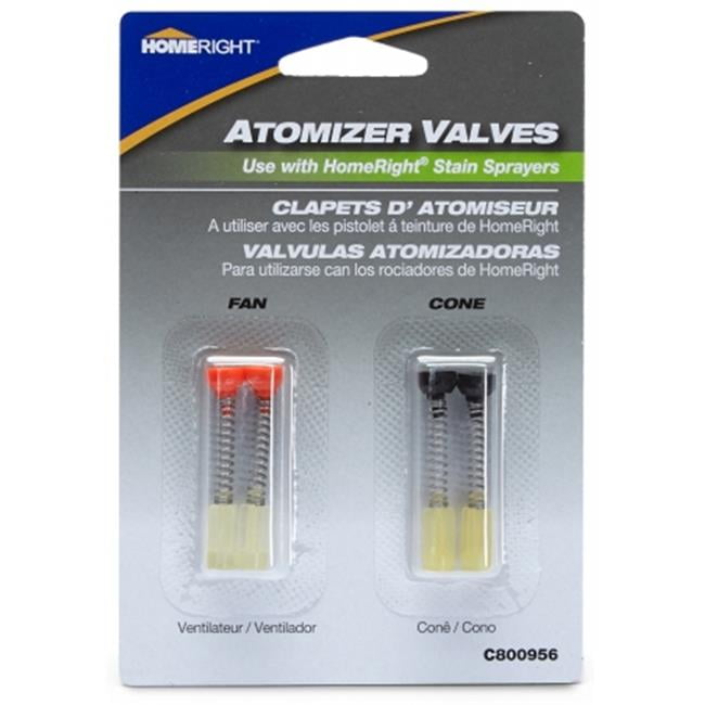 Homeright C800956 Fan & Cone Atomizer Valves - Walmart.com