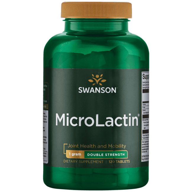 Swanson Microlactin - Double Strength 1 G 120 Tablets - Walmart.com