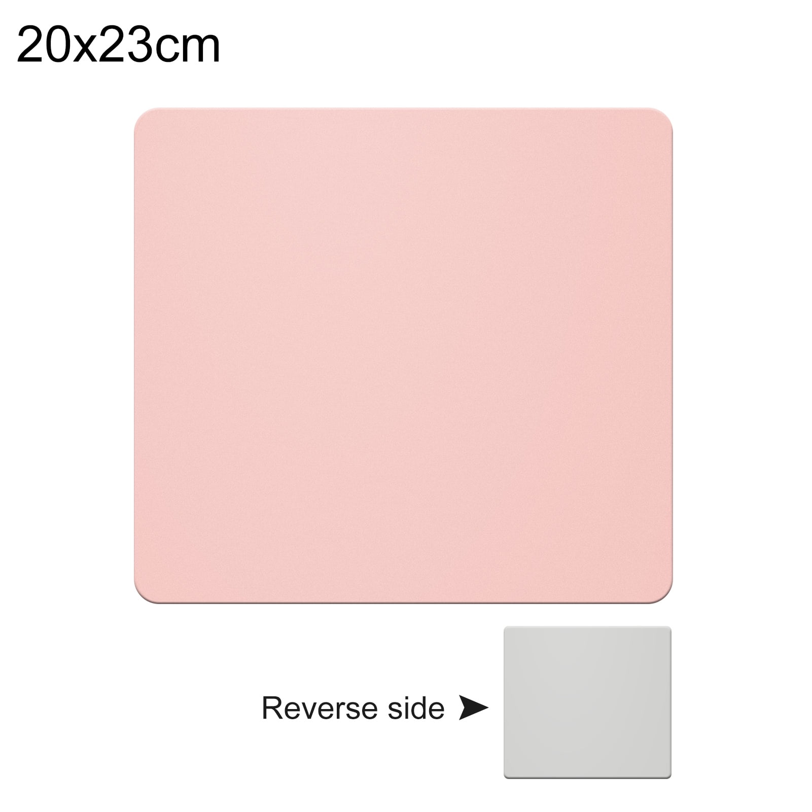 FaLX Mouse Pad Two-sided Use Anti-slip Faux Leather Waterproof Thicken ...
