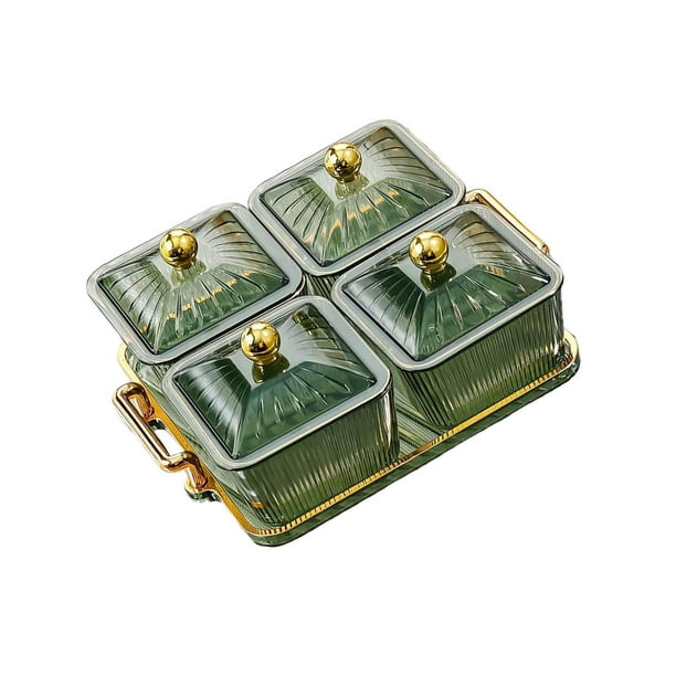Nordic Style Divided Dishes Square for Reception Room Coffee Shop Bread ...